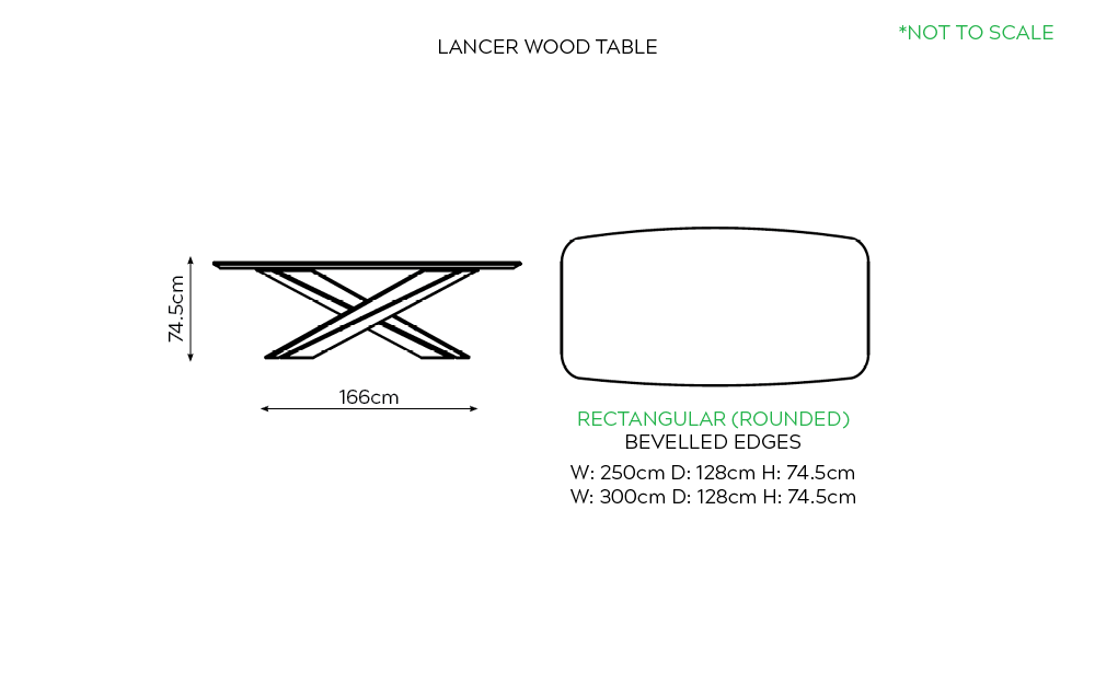 Cattelan Italia Lancer Wood Table